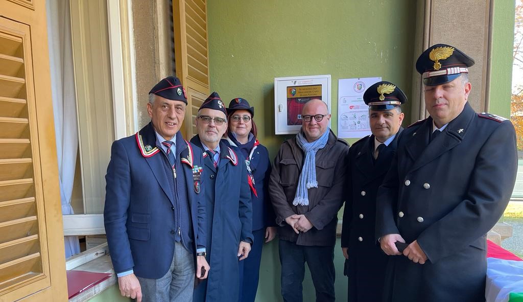Villa Gabrieli: il defibrillatore ricorda il Brigadiere Capo Mario ...